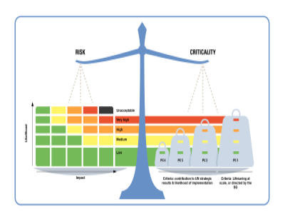 Summary of Programme Criticality and Acceptable Security Risk